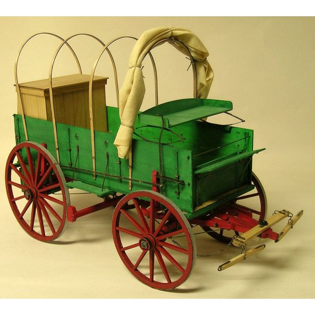 Model Trailways 1:12 Scale Cowboy Chuck Wagon Buildable Kit - Walmart.com