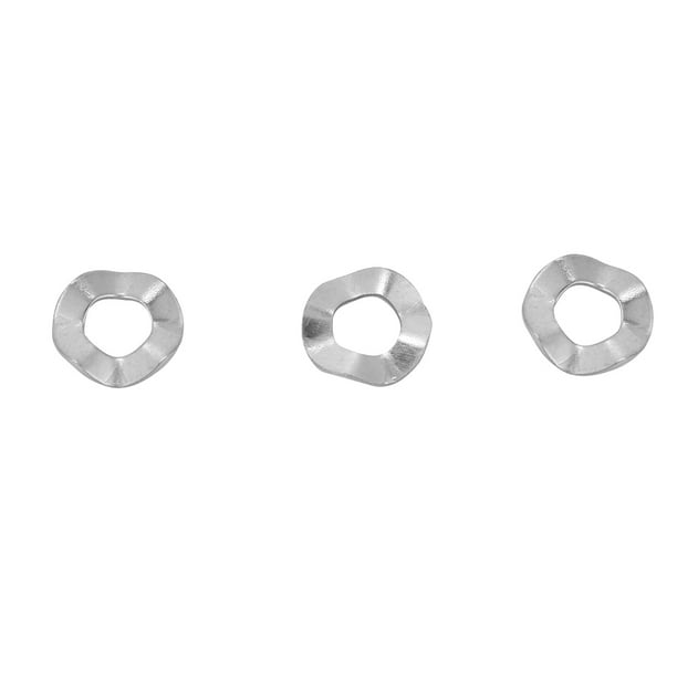 Arandela, M4 Juego de arandelas onduladas con arandela elástica de acero inoxidable de 100 ...