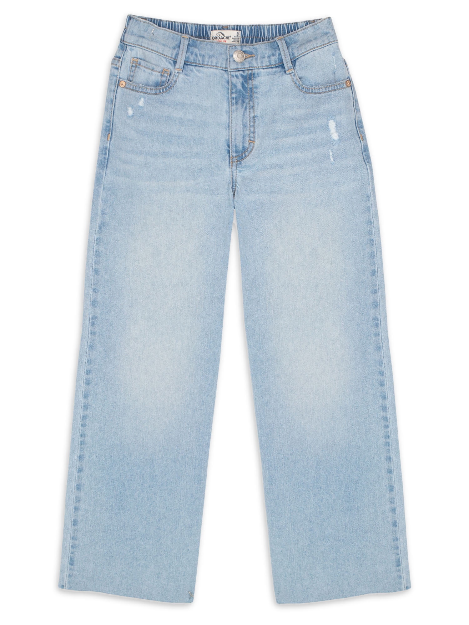 Jordache Girls Wide Leg Jeans, Sizes 5-18 - Walmart.com
