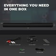 Proscan 37-inch Bluetooth(R) Ultra-Slim Sound Bar with Optical Input ...