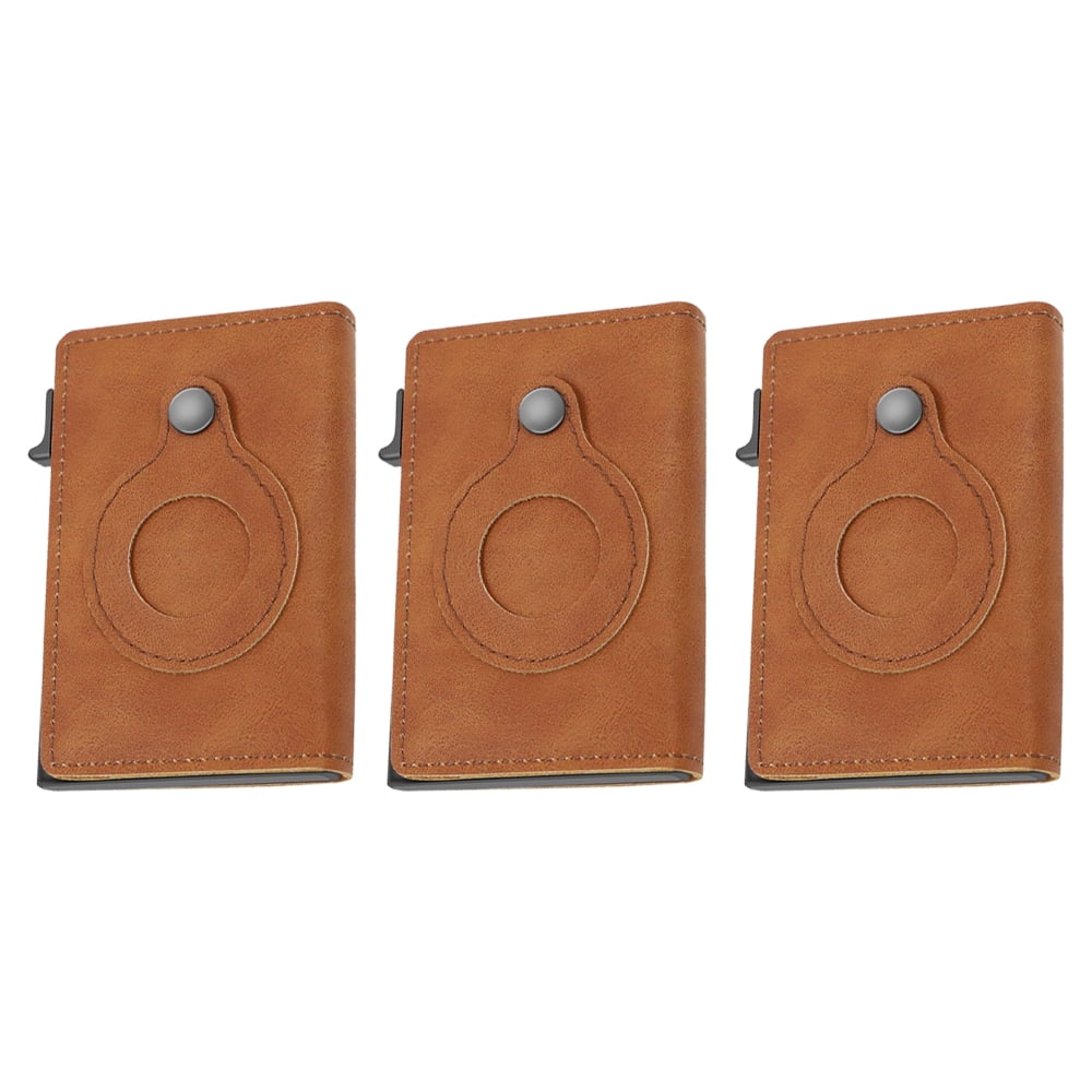 Ultra thin card clip wallet - Men's pop-up wallet with ID card window ...