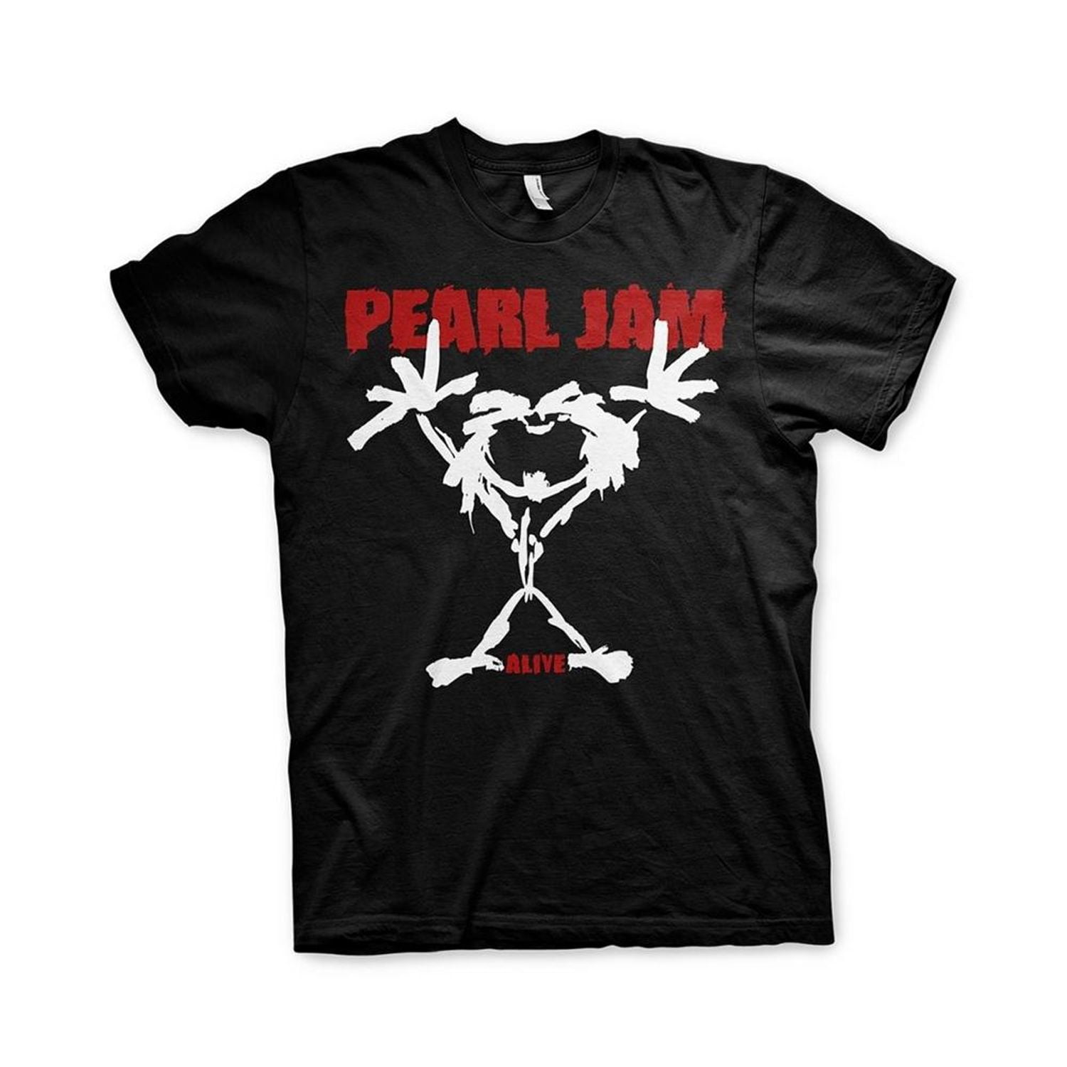 Click here for Pearl Jam Adult Alive Stickman T-Shirt L prices