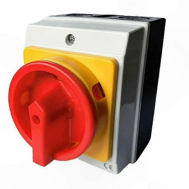 4-Pin Rotary Switch Main Circuit Breaker 25A Power Control Solution ...