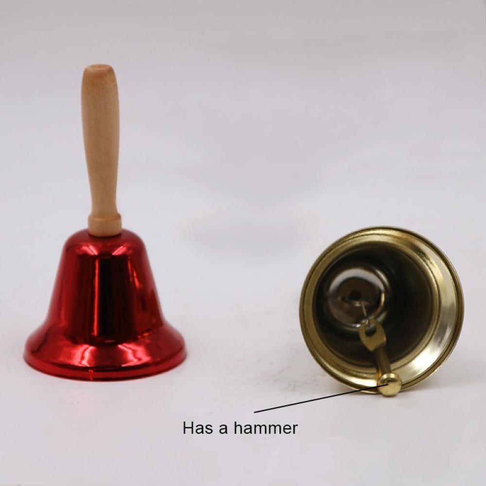 Buy Clearance! Santa Claus Hand Bell, Call Bell with Wooden Handle ...
