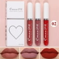 Beauty Deals 3Pc Liquid Matte Lipstick Lipgloss Set For Women Dark Deep ...