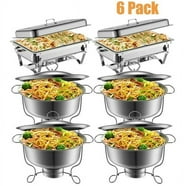 HomGarden 8QT 8-Pack Stainless Steel Chafing Dish Buffet Sets, Servers ...