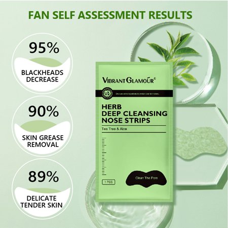 HUSERYT 3PC Blackhead Nose Sticker Pore Blackhead Cleansing Sticker ...