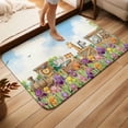 3.94'x5.25' Area Rug for Bedroom, Cute Animals Non Slip Soft Small ...