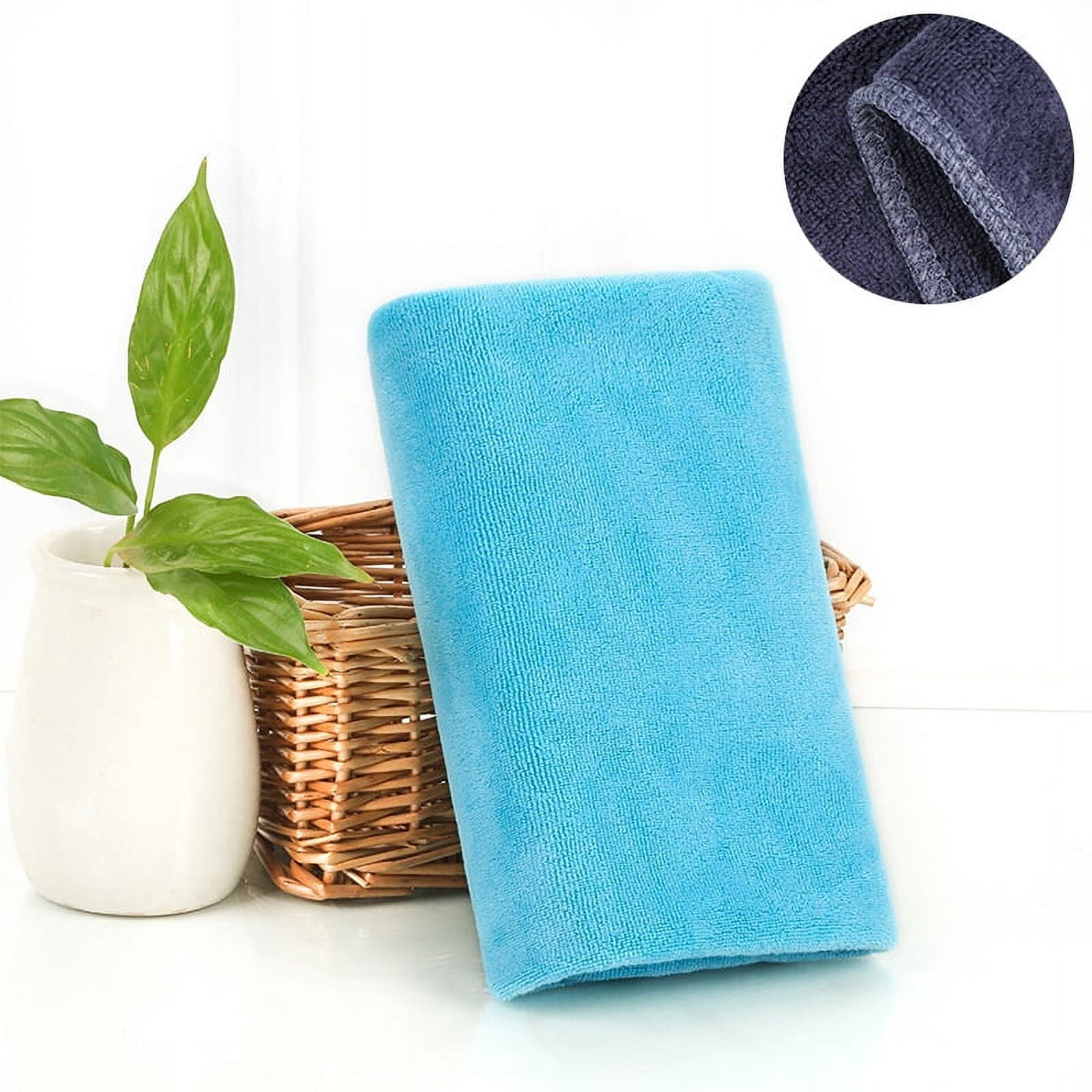 Toalla de fibra ultrafina Nvzi-a para cabello seco, multiusos: baño ...