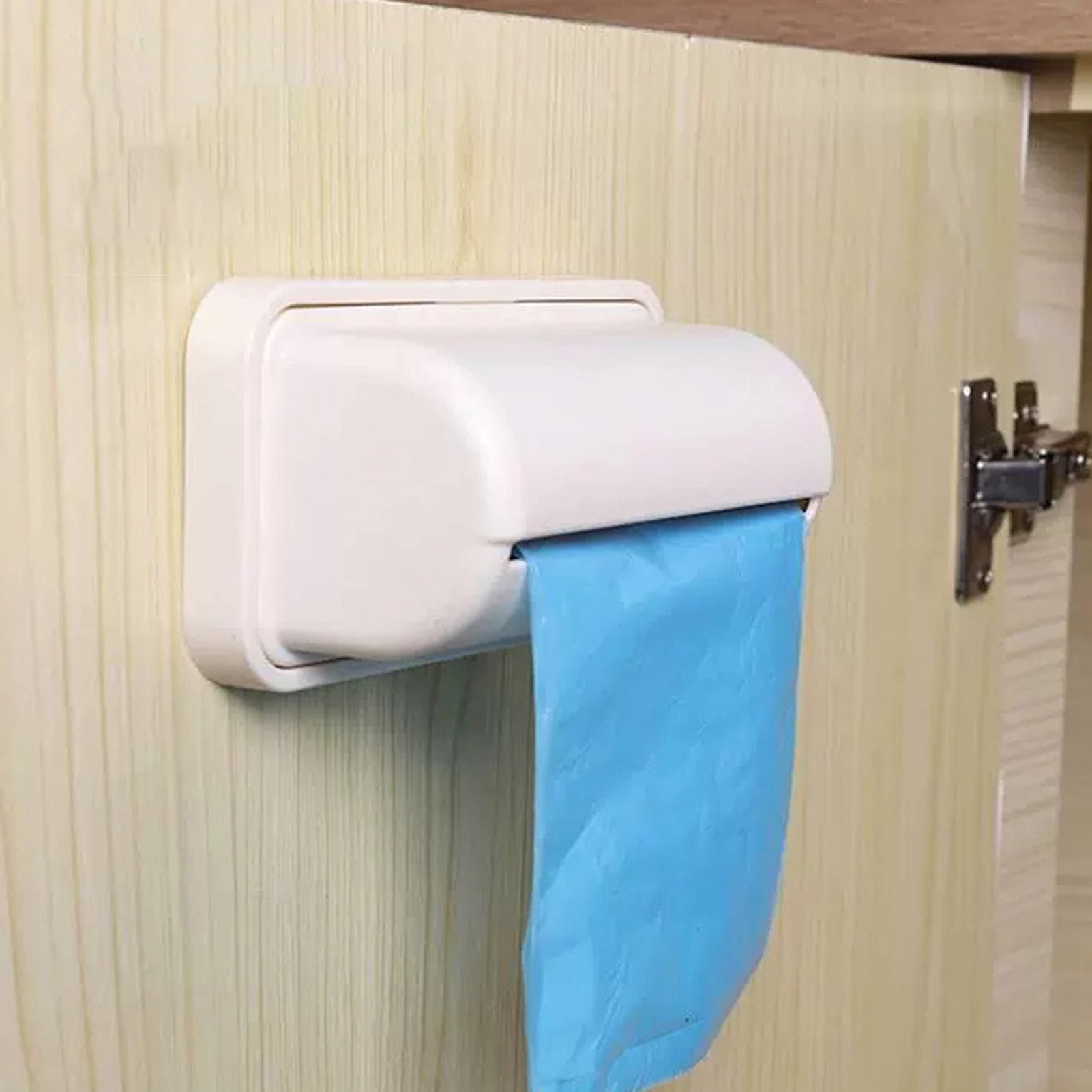 Hadanceo Trash Bag Holder Punch Free No Trace Paste Design Kitchen ...