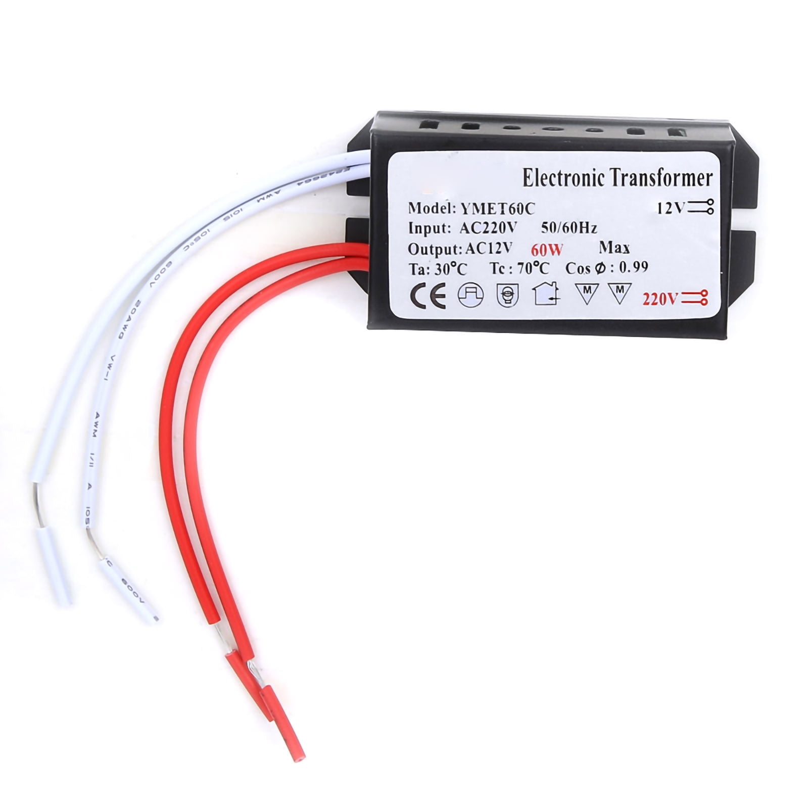 Transformador electrónico, 220 V a 12 V Transformador electrónico ...