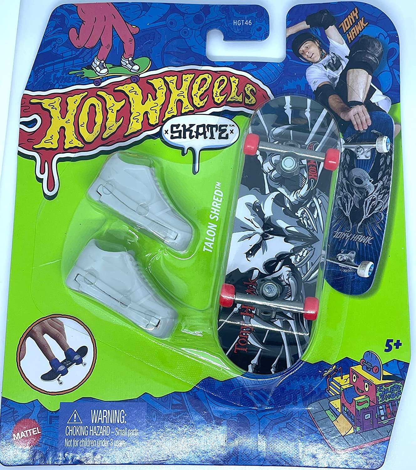 Hot Wheels Skate Tony Hawk Talon Shred - Walmart.com
