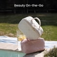 GASTROPOD Travel Makeup Bag for Woman,180°Lay-Flat Design,Large ...