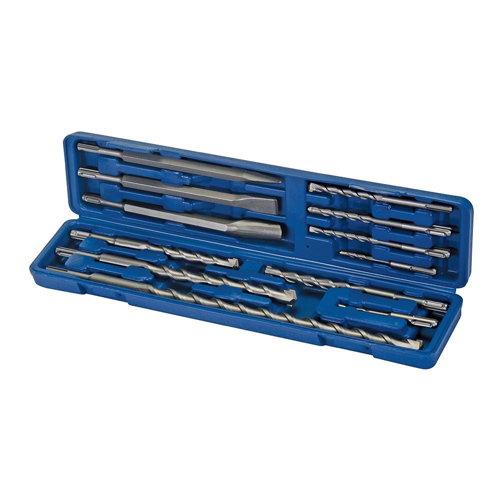 Silverline - SDS Plus Masonry Drill & Steel Set 12pce - 12pce - Walmart.com