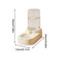 Automatic Pet Feeder Water Dispenser Set No Electricity Gravity Fed 7 ...