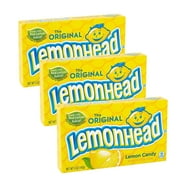 Lemonhead Hard Lemon Candies, 5 oz, Sugar Shell with Vibrant Flavor ...