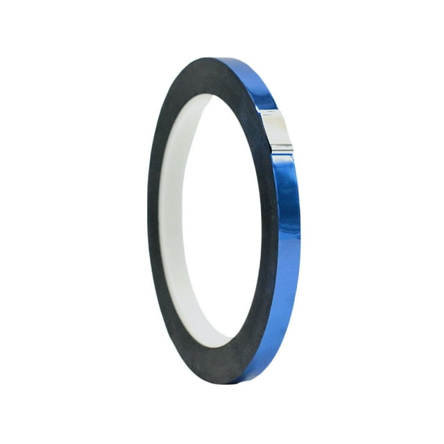 WOD Tape Metallic Blue Tape 0.25 in. x 72 yd. Washi Crafting Tape ...