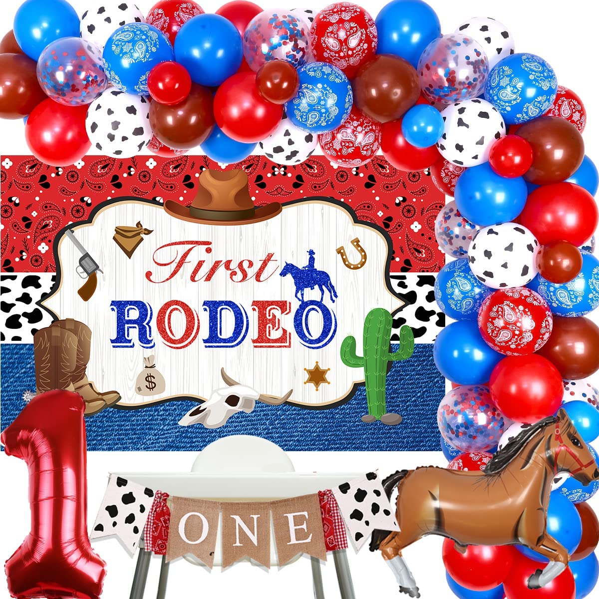 Western Party Backdrop