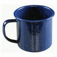 Coleman Enamel Mug, 12 oz, Blue Speckled Steel, Durable Camping Coffee ...