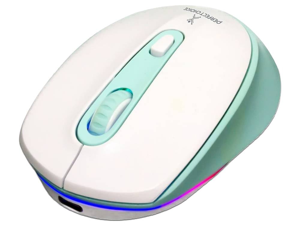 Mouse Inalámbrico Perfect Choice Lumier, hasta 1600 dpi, RGB Perfect ...