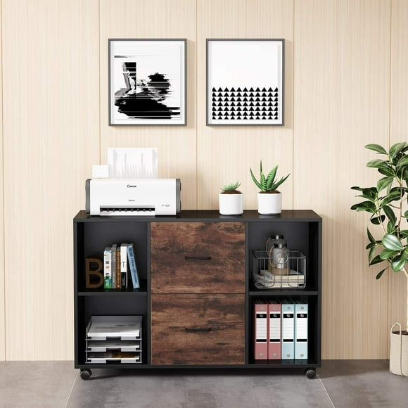 Lateral Wood Filing Cabinets