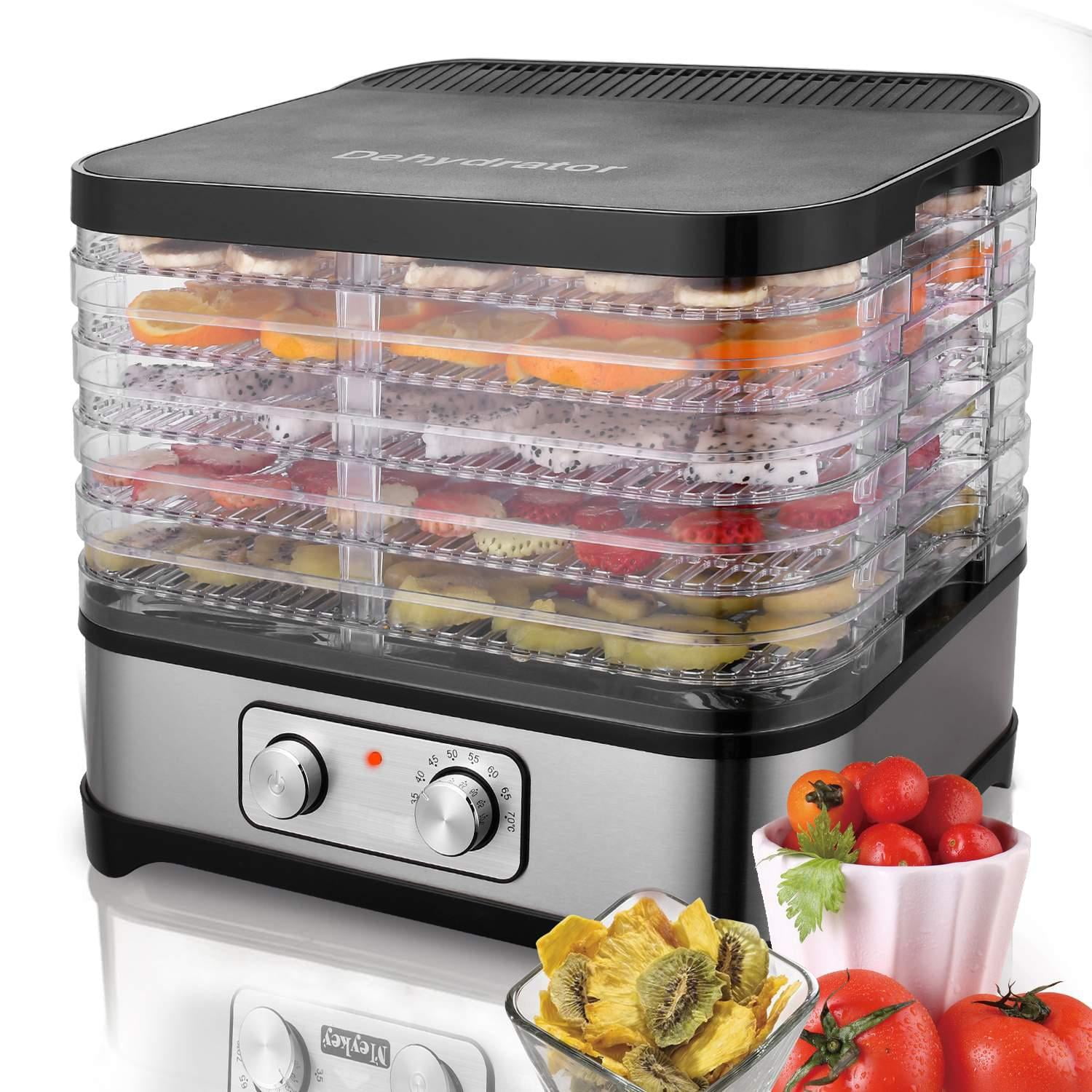 Food Dehydrator Machine Professional Electric Multi-Tier Food Preserver ...