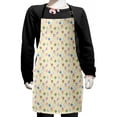 Animal Kids Apron, Pastel Colored Chicks Worms Egg Nests Cheerful ...