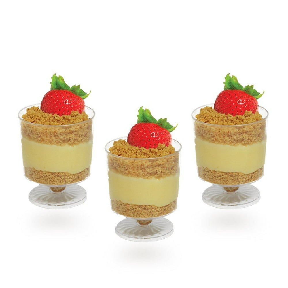 Posh Setting Mini Collection, Mini Mousse Cup, Heavyweight Clear ...