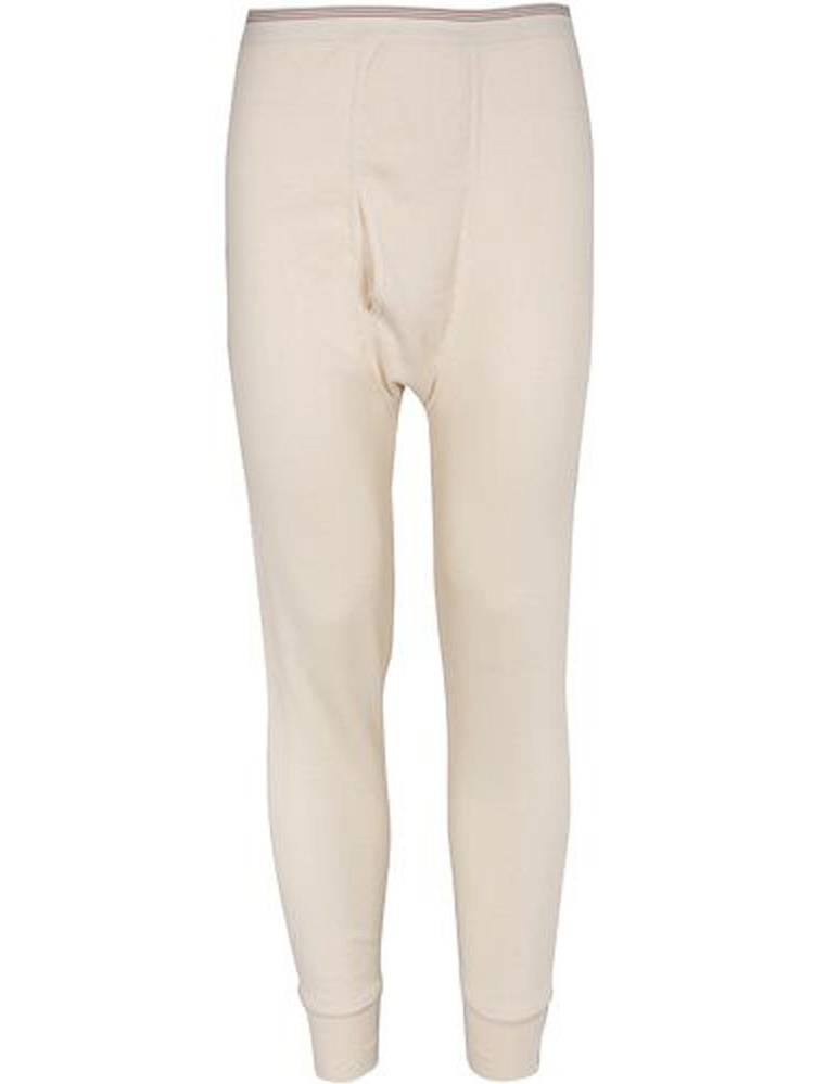 Rothco Extra Heavyweight Thermal Knit Bottoms - Natural, Large ...