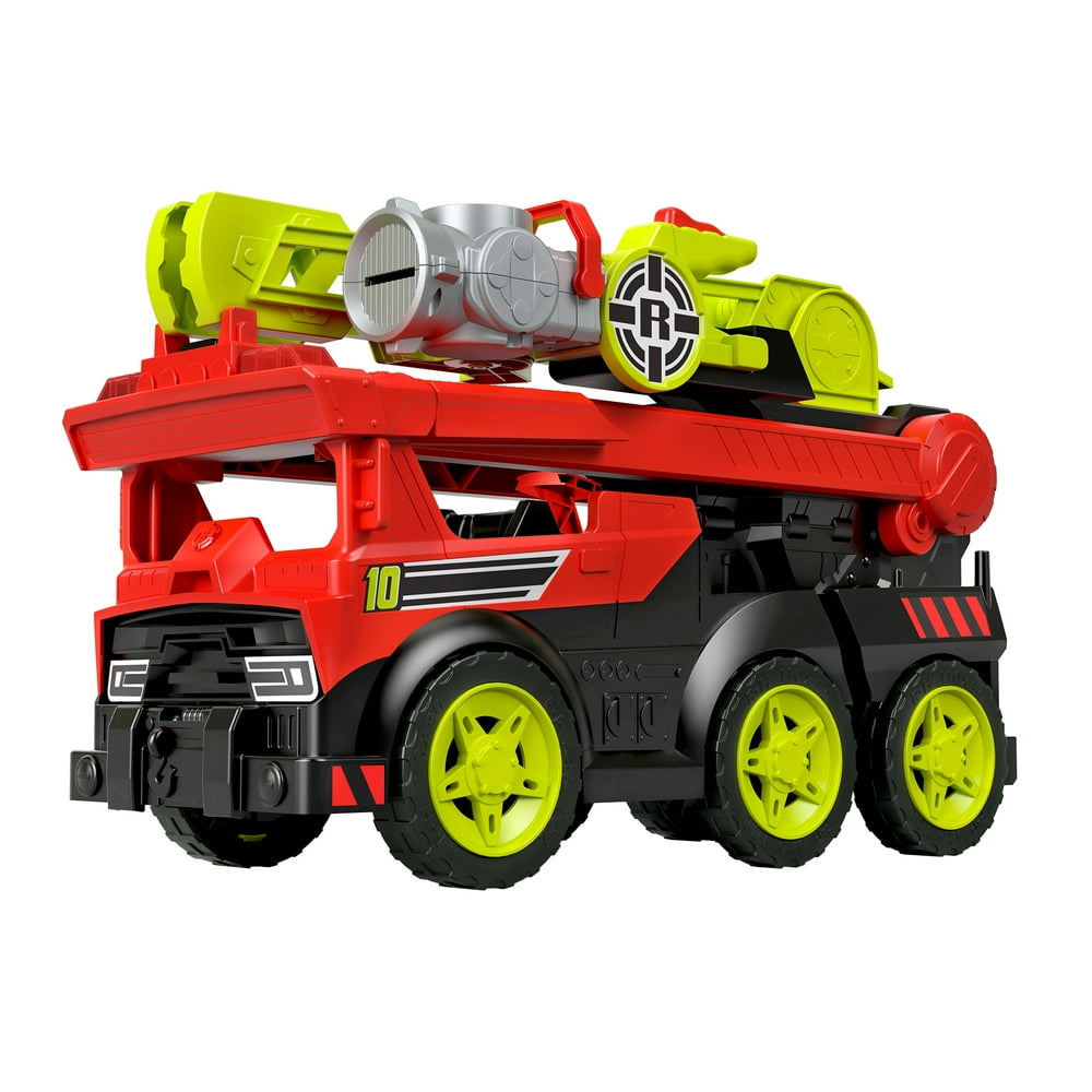 Rescue Heroes Transforming Fire with Lights & Sounds Truck Play Vehicle ...