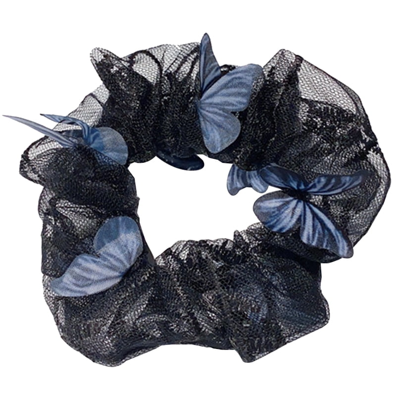 Click here for Nobrand Butterfly Hair Scrunchy Fashion Hair Bobbl... prices
