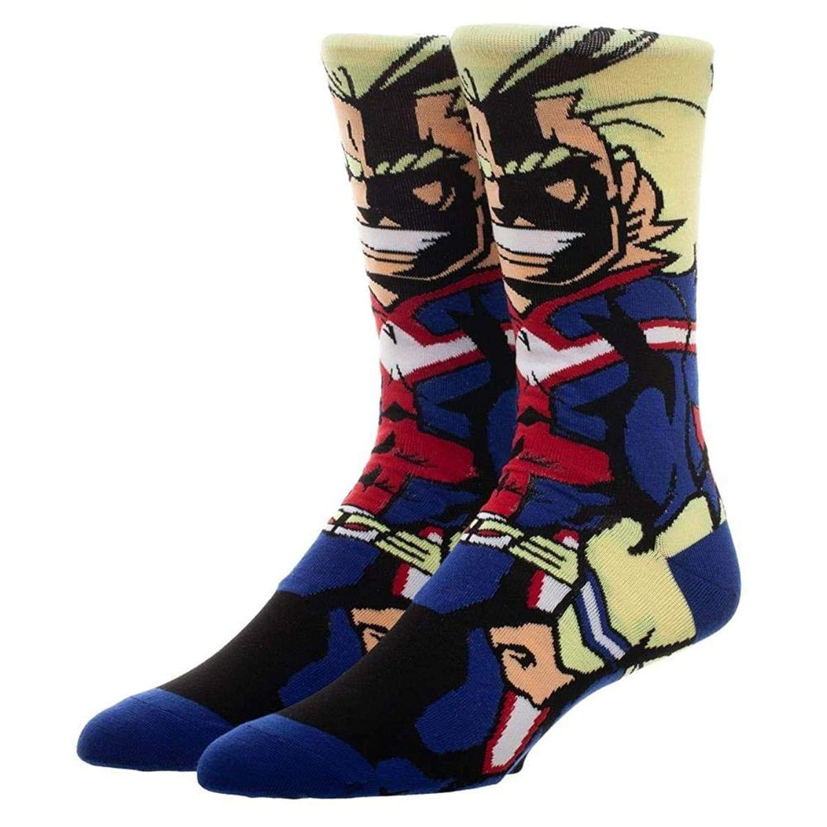 Bioworld - My Hero Academia All Might Crew Socks - Walmart.com