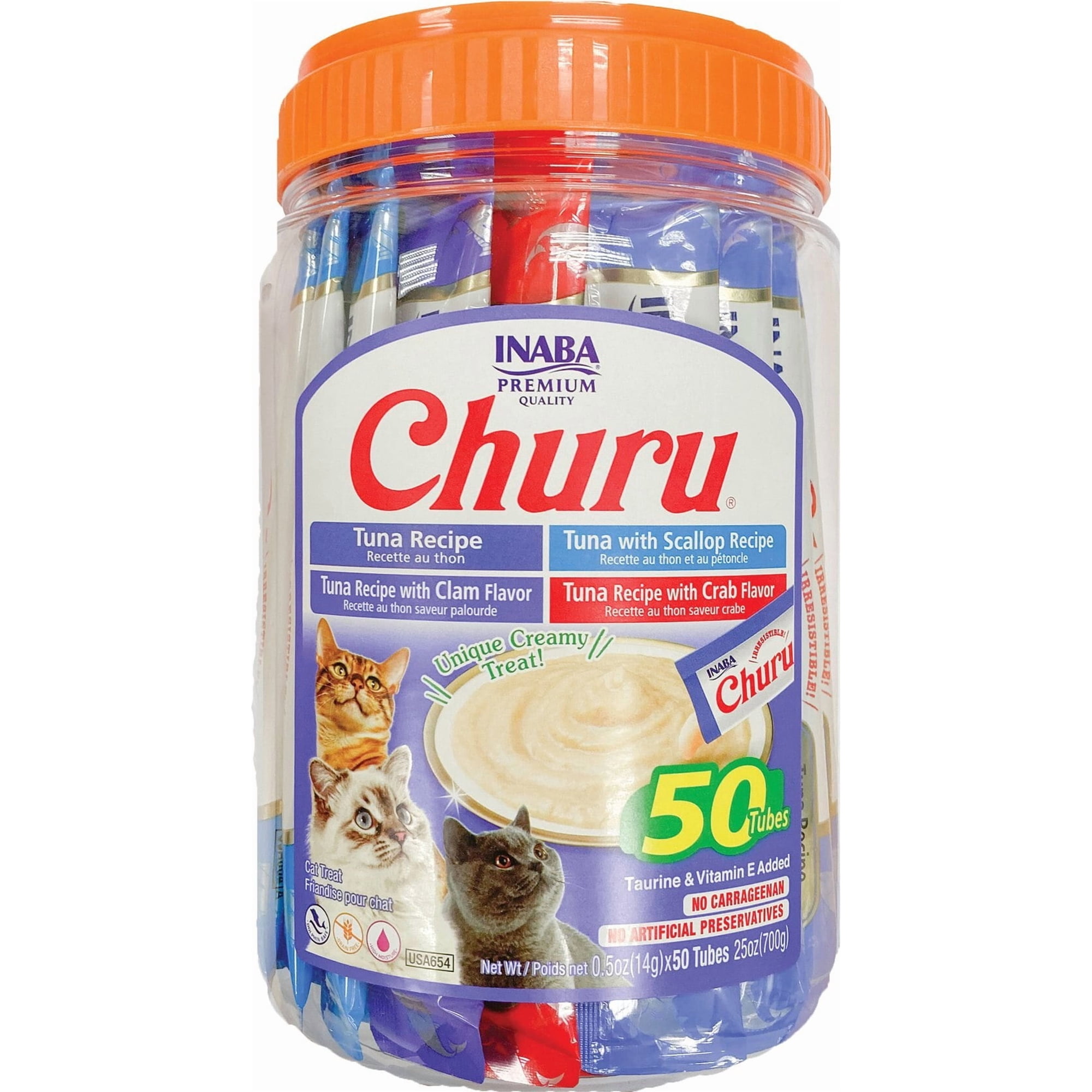 Click here for Inaba Churu Tuna Seafood Variety Pack Lickable Cat... prices