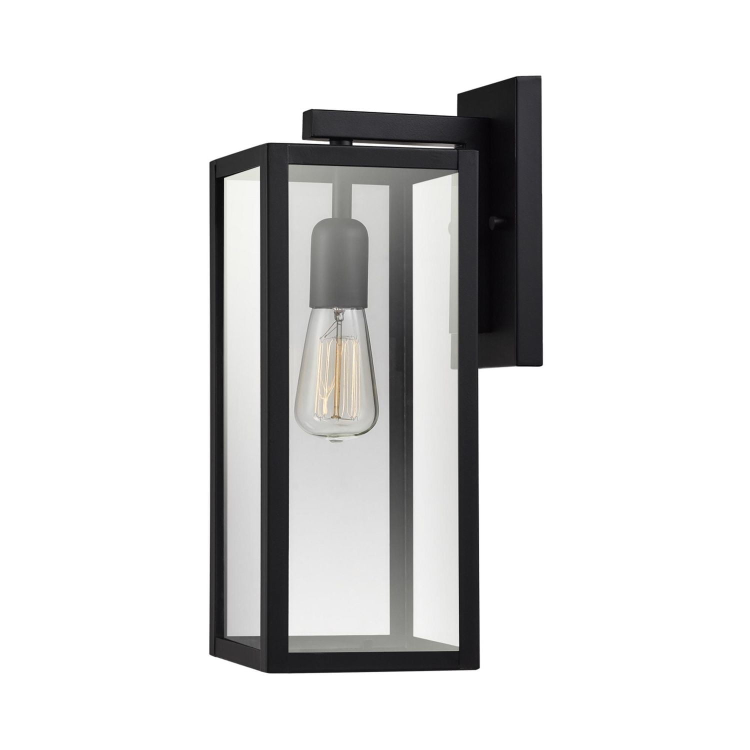 Click here for Globe Electric Bowery 1-Light Matte Black Outdoor... prices