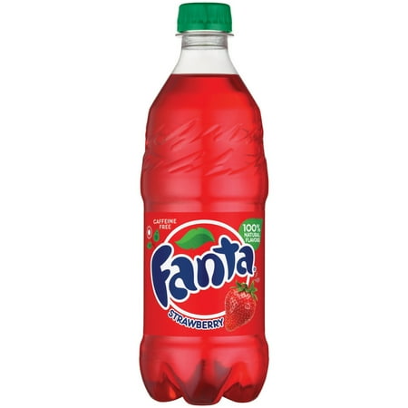 UPC 049000026207 - Fanta Strawberry Soda - 20 fl oz Bottle | upcitemdb.com