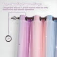 AUQ 2026 New Blackout Curtains for Girls Kids Bedroom,Colorful Double ...