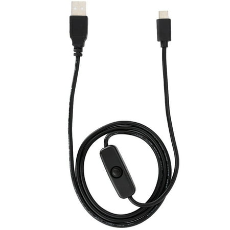 Type C Power Cable,For Raspberry Pi 4 Power Cablewith Switch Power ...