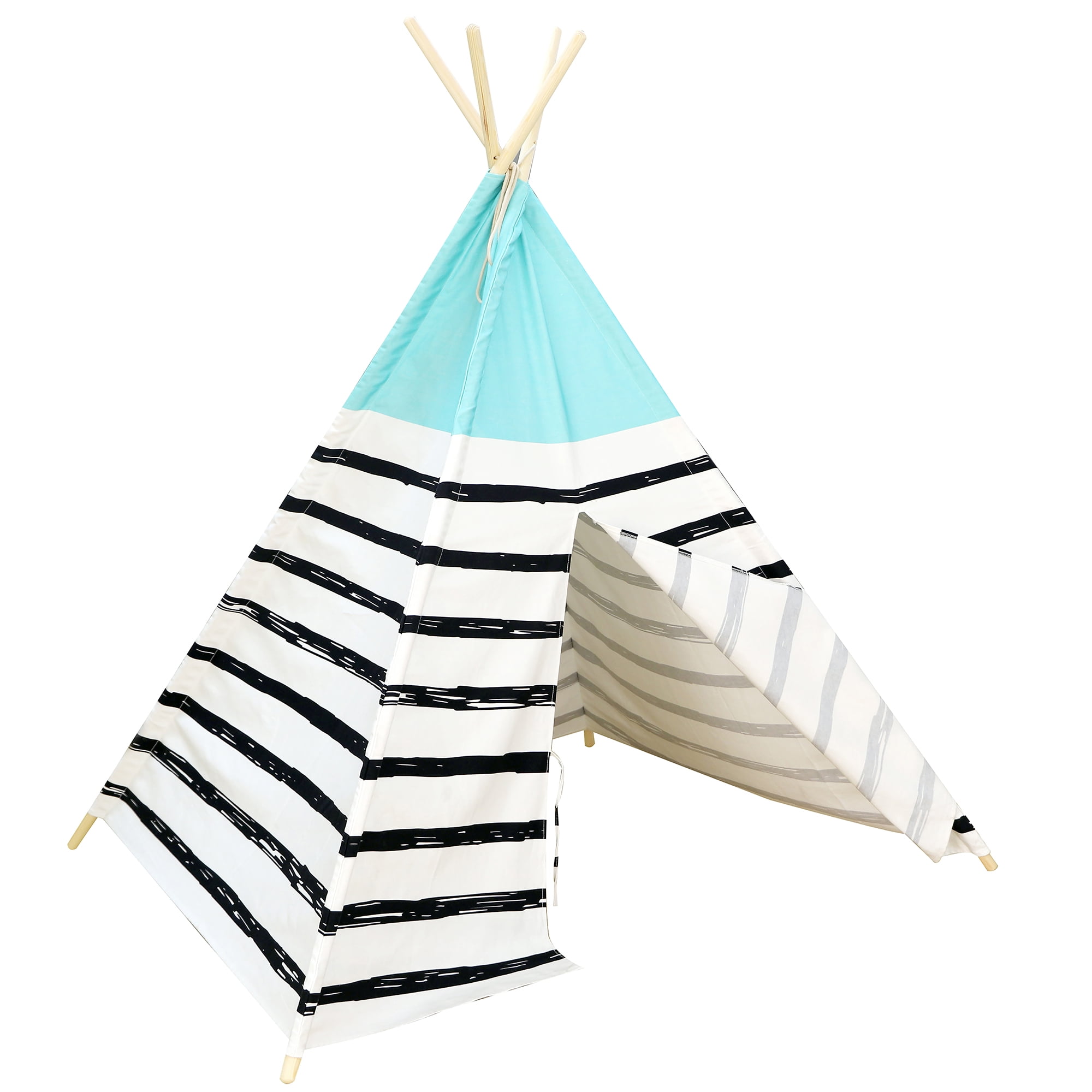 Asweets - Blue Top Stripe TeePee - Walmart.com