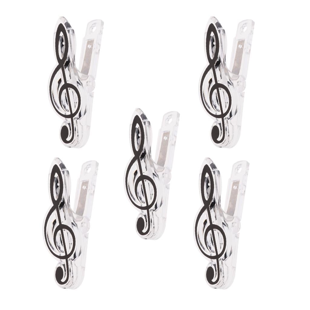 Click here for Dynwaveca 5 Pack Music Note Clip Music Holder Book... prices