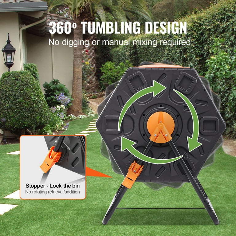 Rotating Barrel Composter Plans Composter Made From 55 Gal Drum