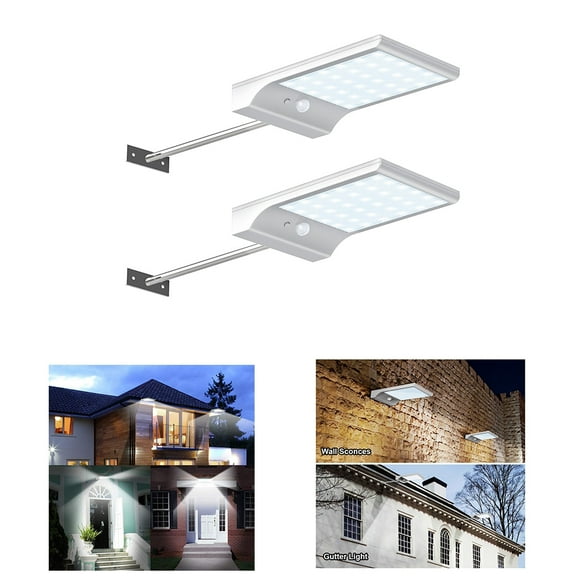 Solar Powered Motion Sensor Gutter Light