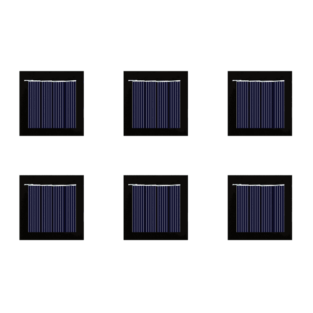 Panel solar 2V 0.2W 100mA Módulo de carga DIY Mini celda policristalina ...