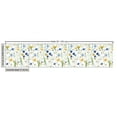 Ambesonne Nature Fabric By The Yard Upholstery Poppies Daisies Rural