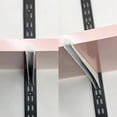 Strong Shelf Support Hardware Carbon Steel Shelf Brackets Rustproof ...