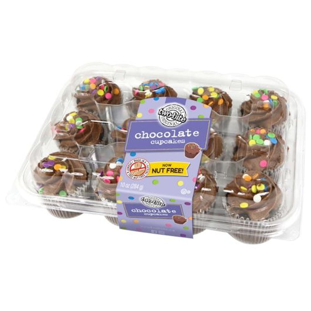 Two Bite Chocolate Cupcake, 10 Ounce -- 12 per case - Walmart.com