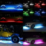 Sunpie 12 Pod RGB-W LED Rock Lights Kits for Cars, Off Road, UTV ...