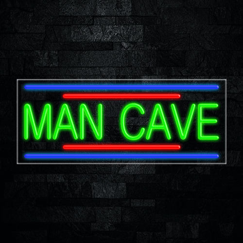 Man Cave-LED Neon Sign 30"L x 12"H #31205 - Walmart.com