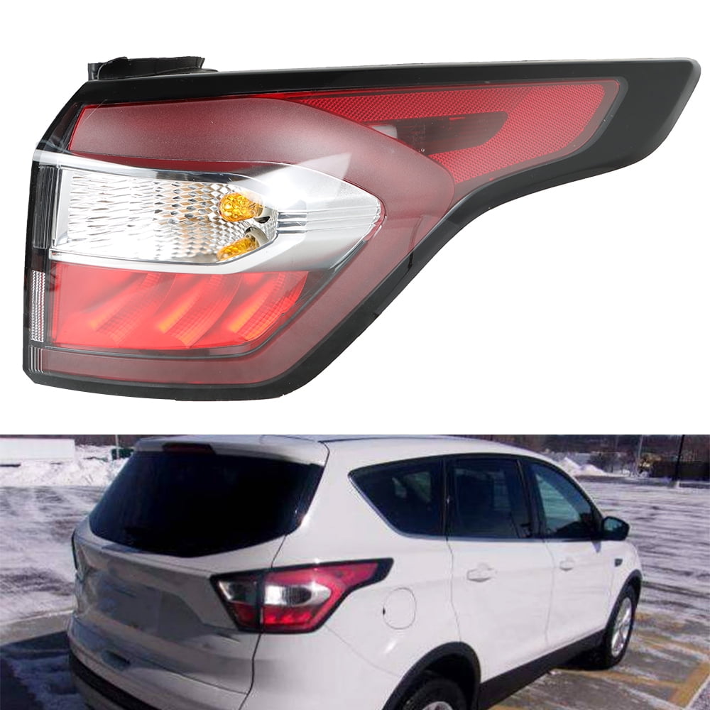 2017-19 Ford Escape Kuga Right Tail Light, Part: GJ5Z-13404-C, Bulb ...