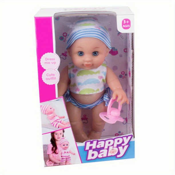 Muñeca De Simulación De Bebé Calvo Renacido, Muñecas De Bebé Recién ...