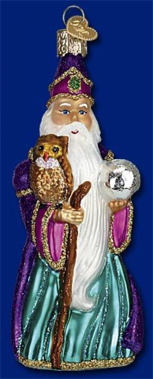 Old World Christmas Wizard Ornament - Walmart.com